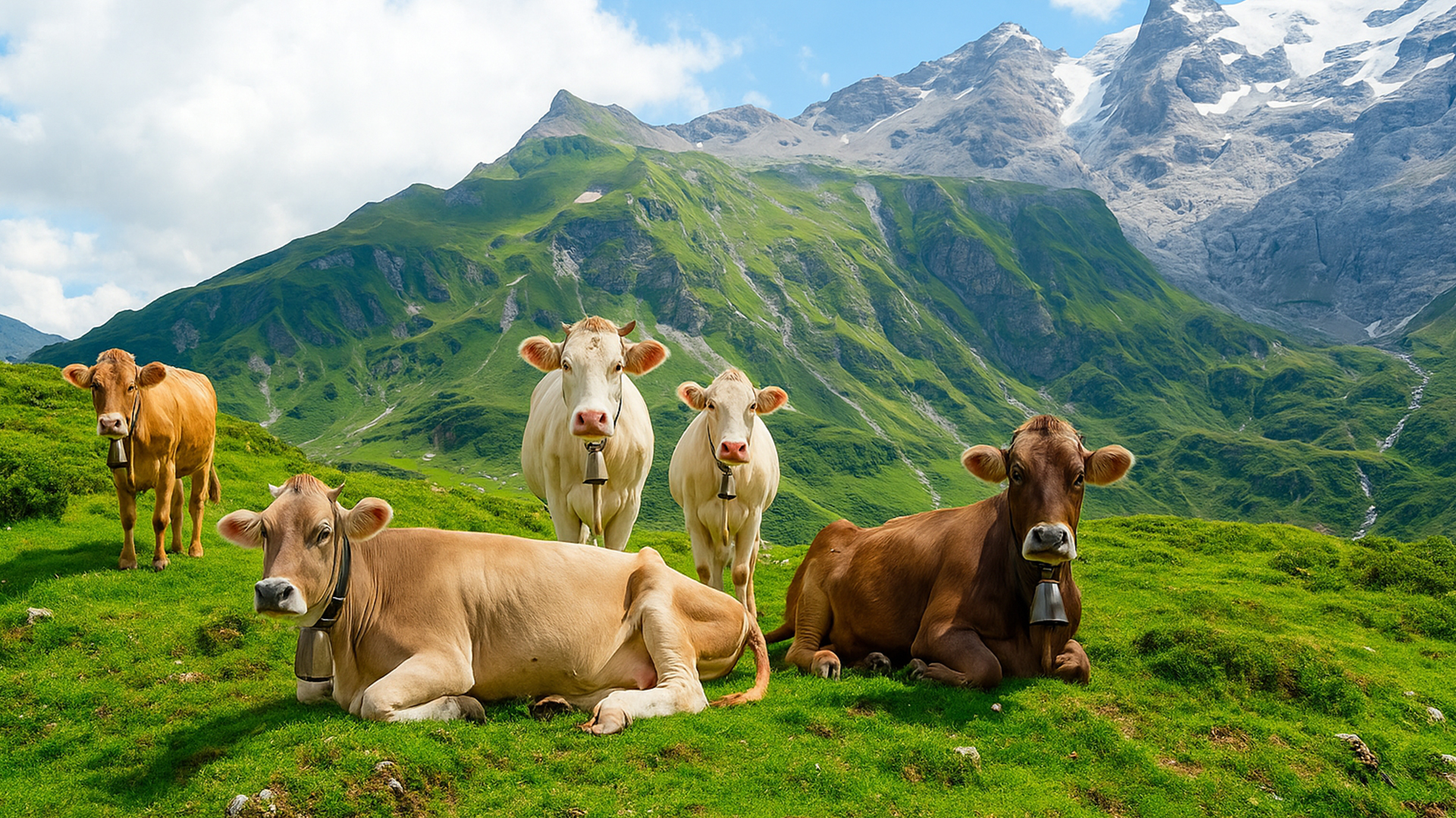 Adembenemende uitzichten vanaf de top van de Titlis bij Engelberg (4K)