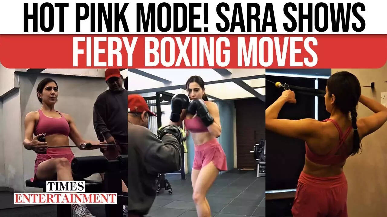 Sara Ali Khan Shares Glimpses Of Her Back Workout On Her Official ...