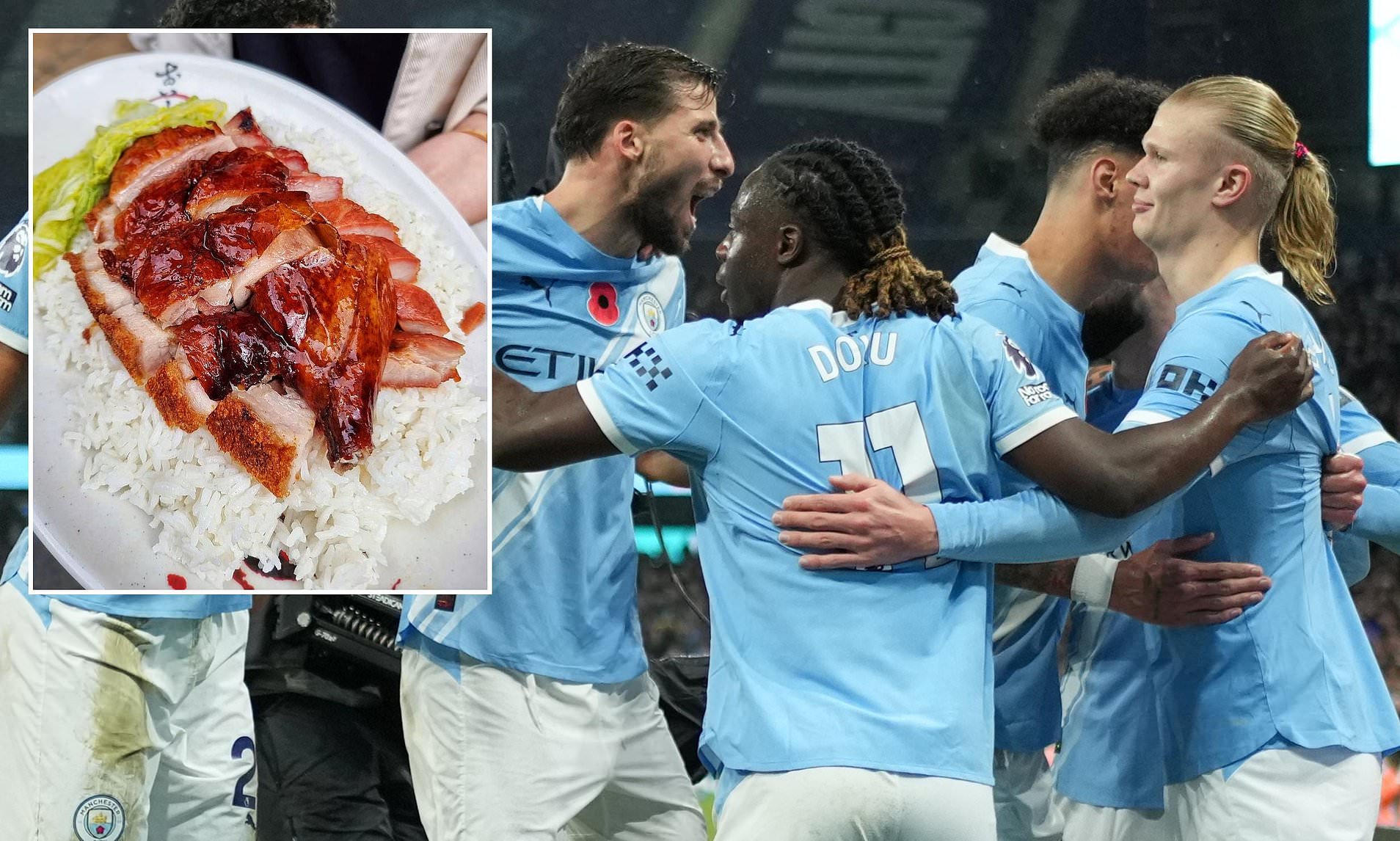 Man City star has dish named after him at top restaurant after ...