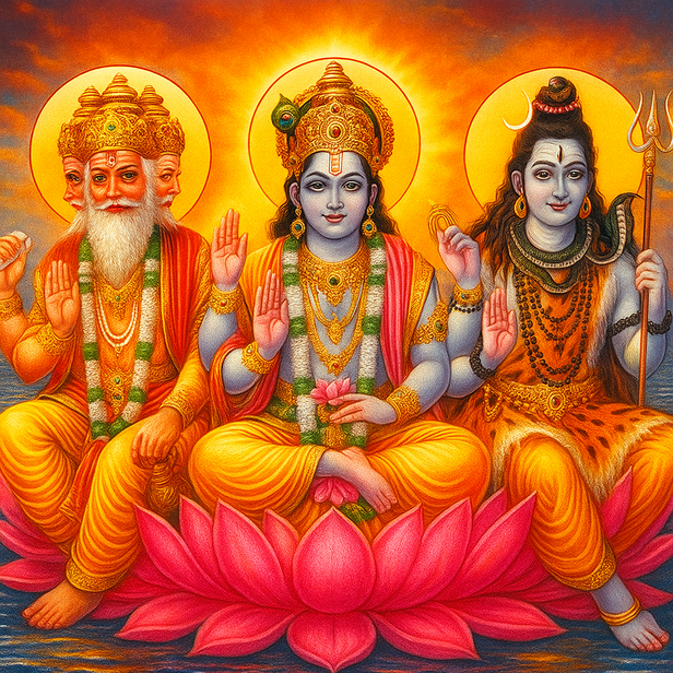 Who Came First - Brahma the Creator, Vishnu the Preserver, or Shiva the ...