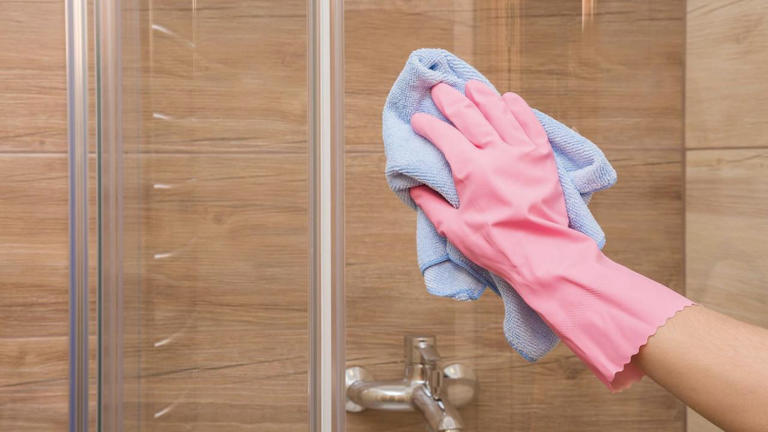 How to tackle stubborn shower glass limescale — the simple solution is ...