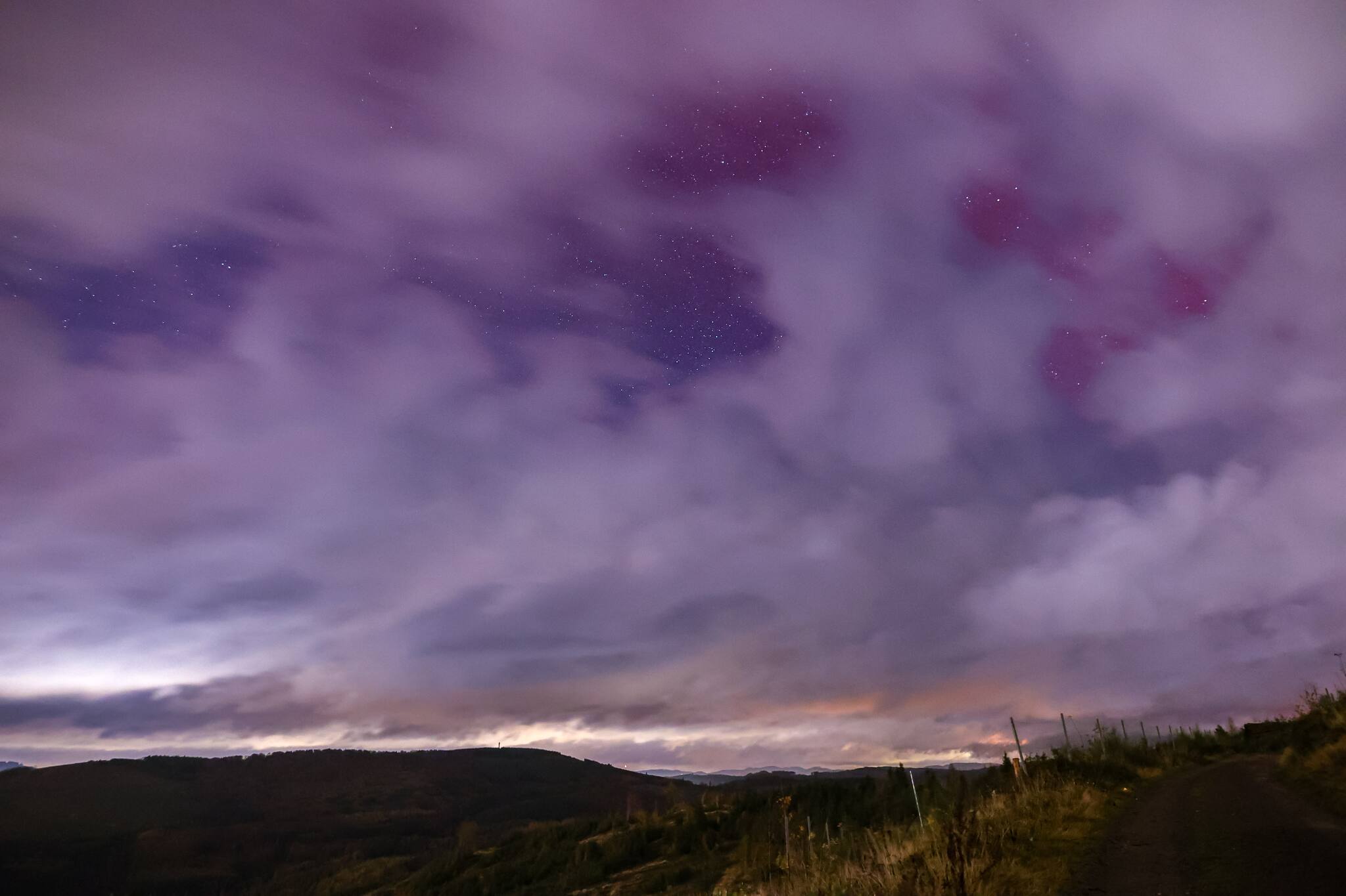 Spektakuläre Polarlichter über dem Siegerland: Wetterexperte Carsten ...