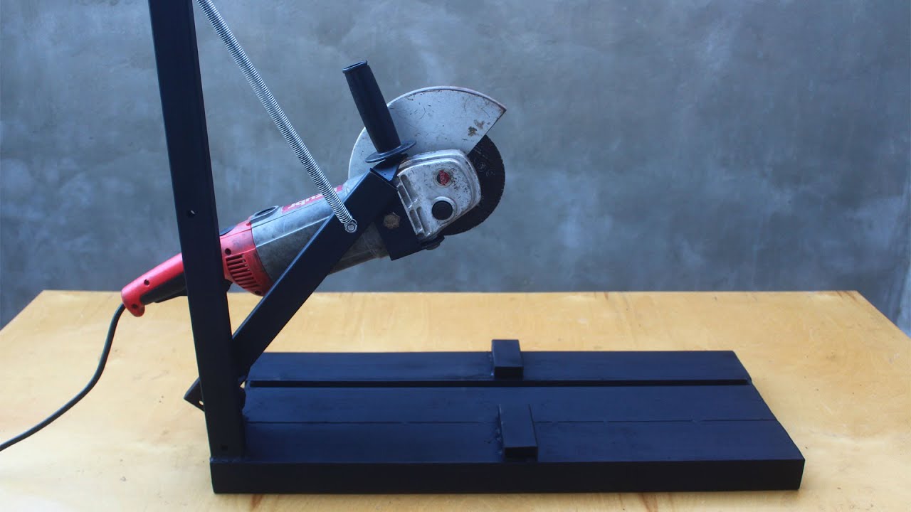 Smart angle grinder stand for every home