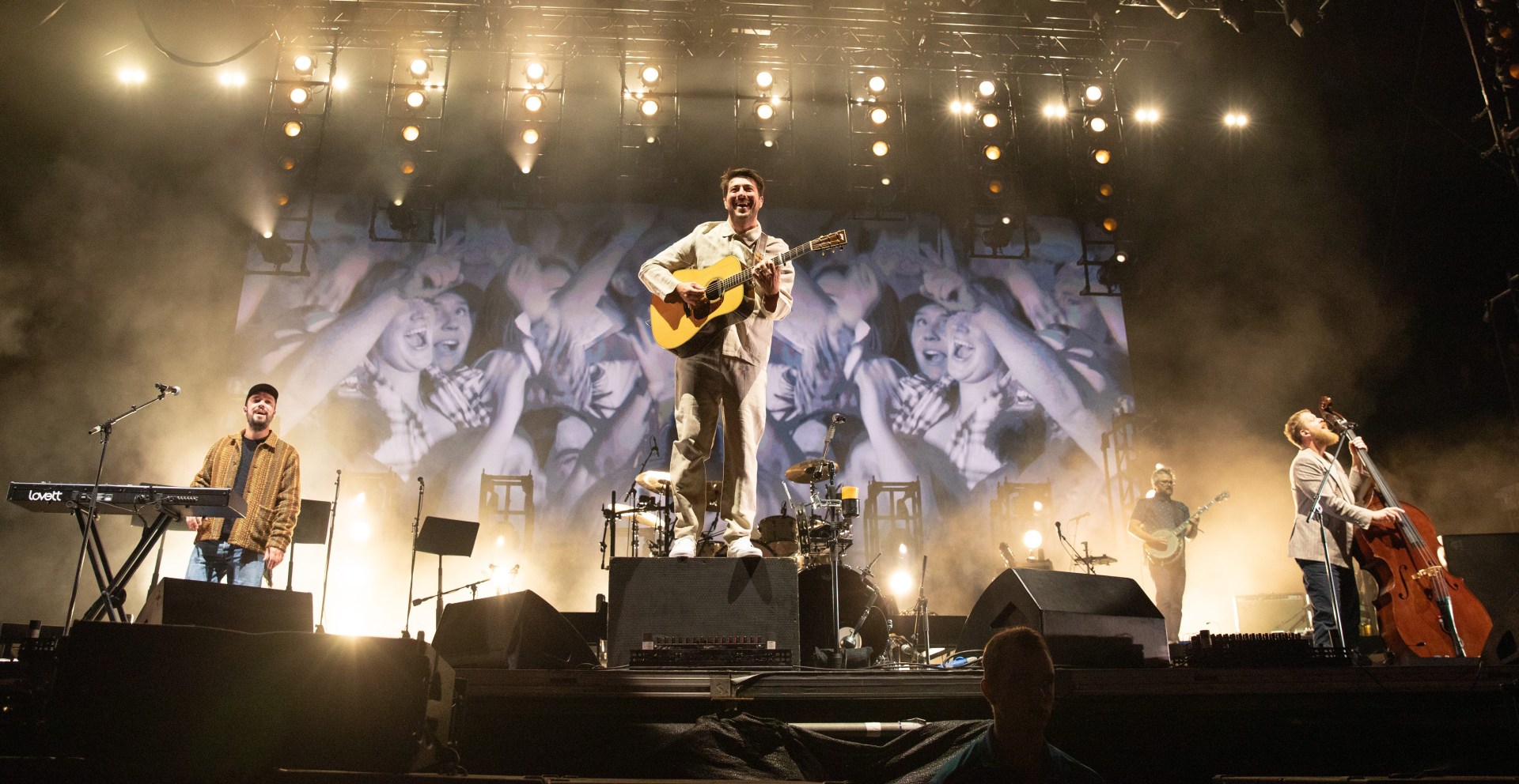 Mumford & Sons star was kicked out of Glastonbury