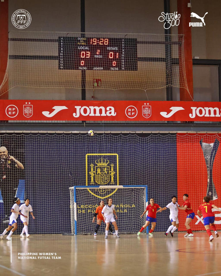 Filipina team finishes training in Spain for futsal World Cup