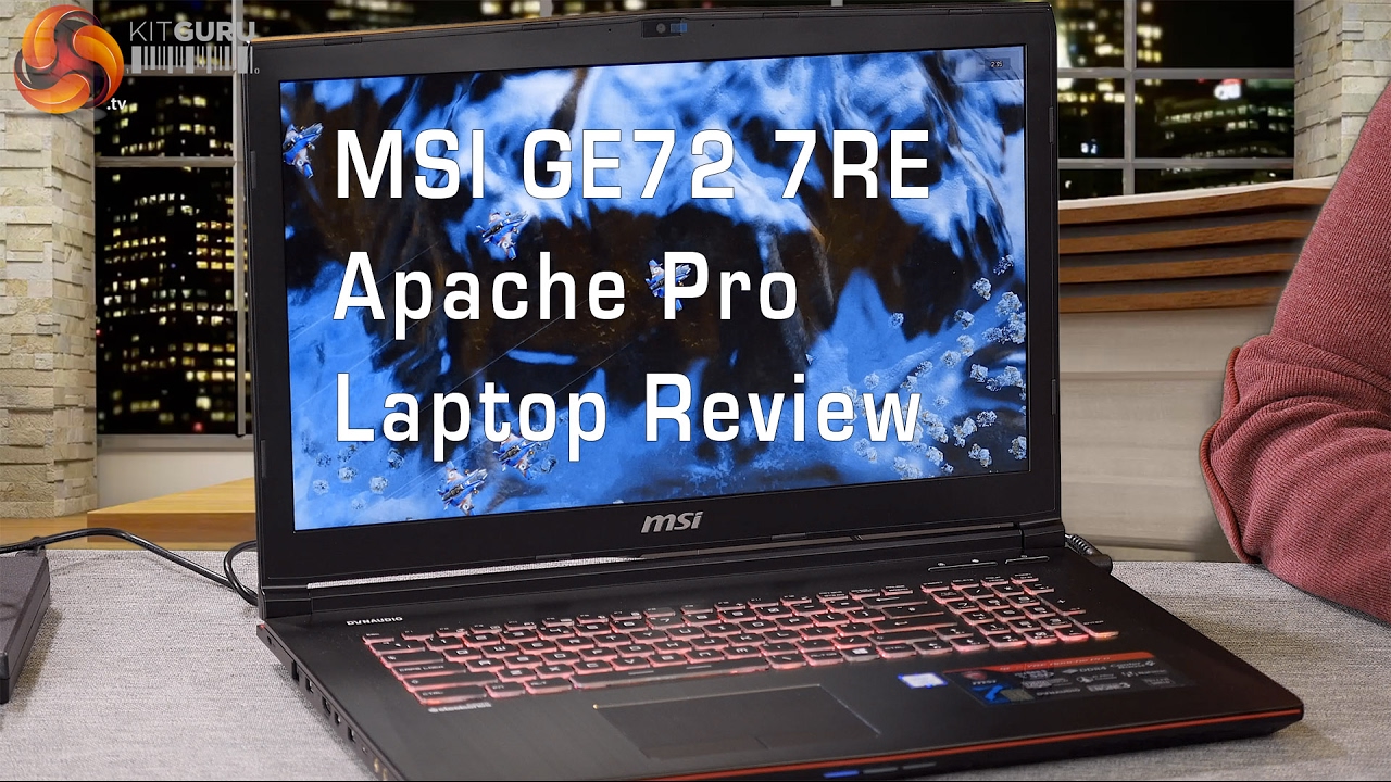 MSI GE72 7RE 120Hz gaming laptop review