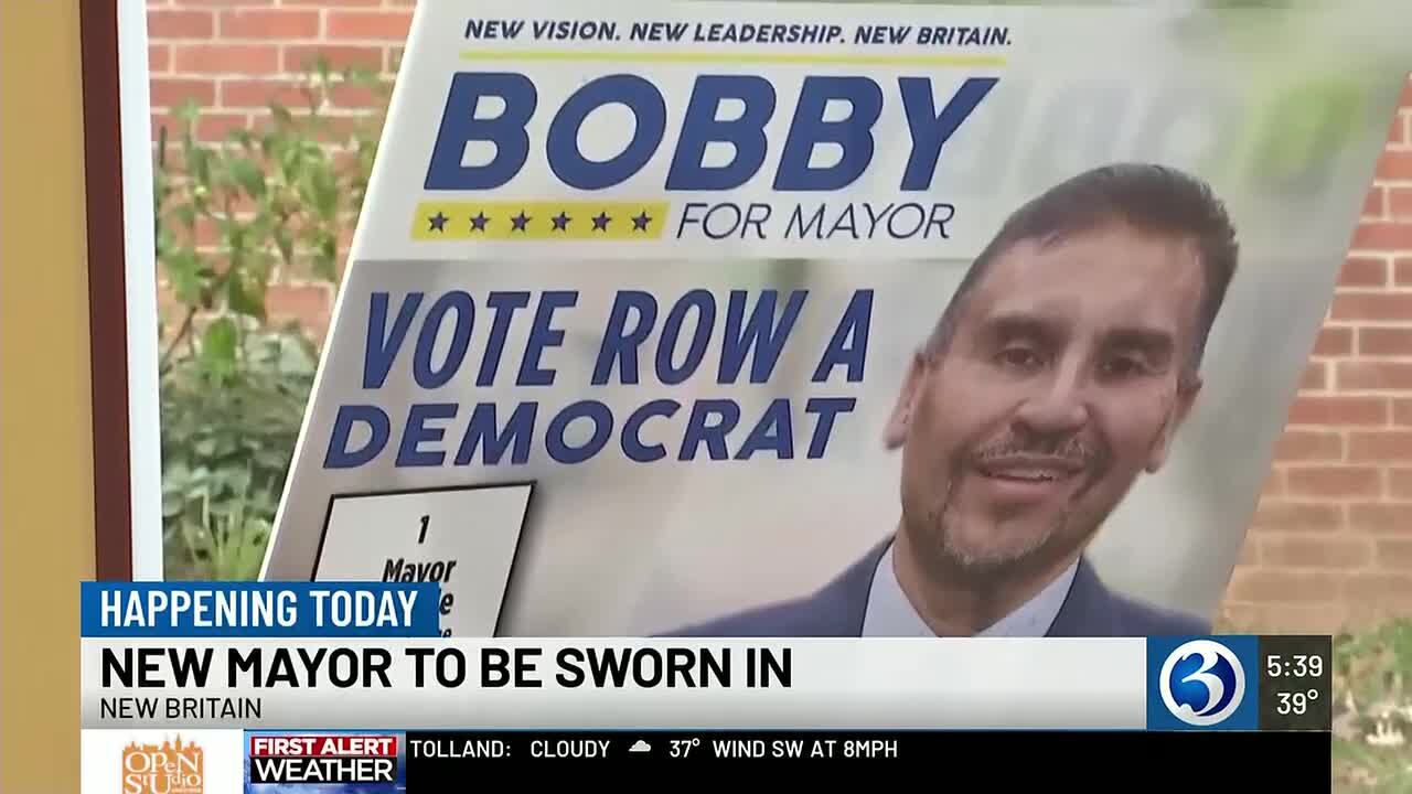 Democrat sworn in as New Britain’s 41st mayor