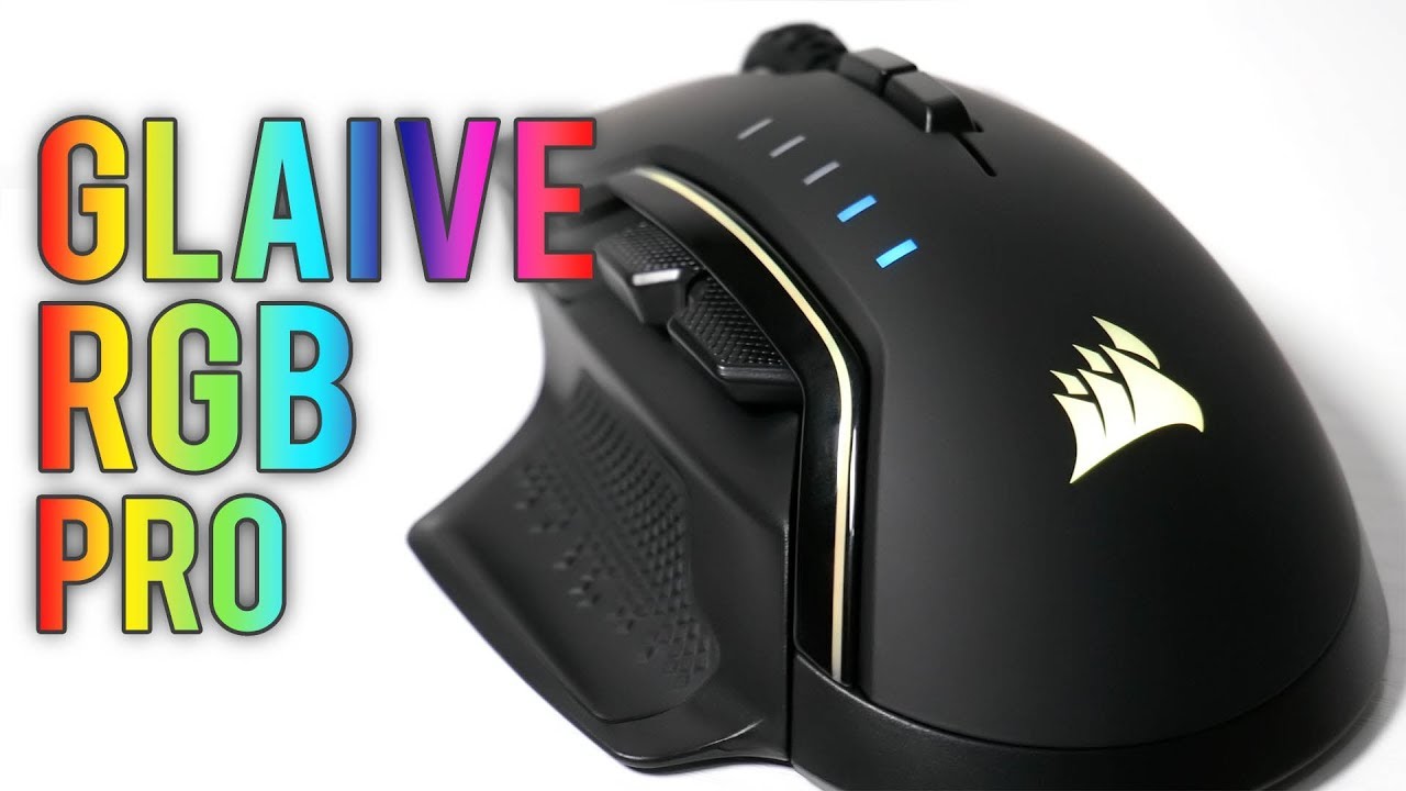 Corsair Glaive RGB Pro - A new Glaive mouse for 2019!