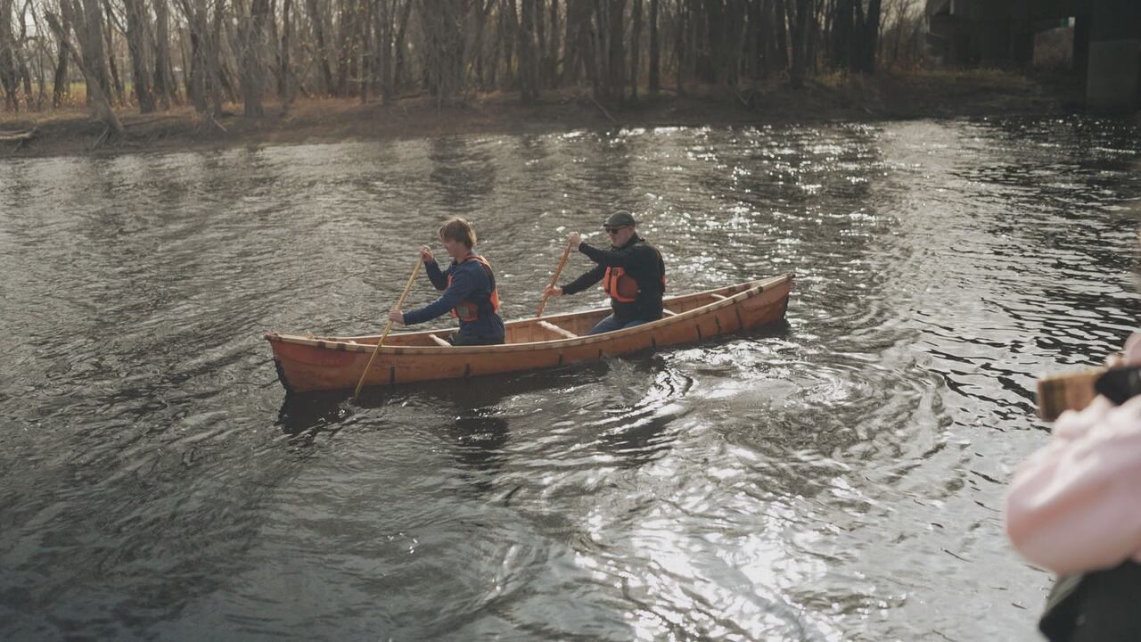 Indigenous group celebrates launch of birch bark canoe made entirely ...