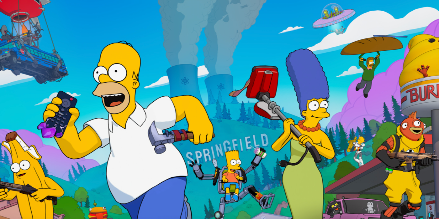 15 Best Easter Eggs in 'The Simpsons' Fortnite Collab
