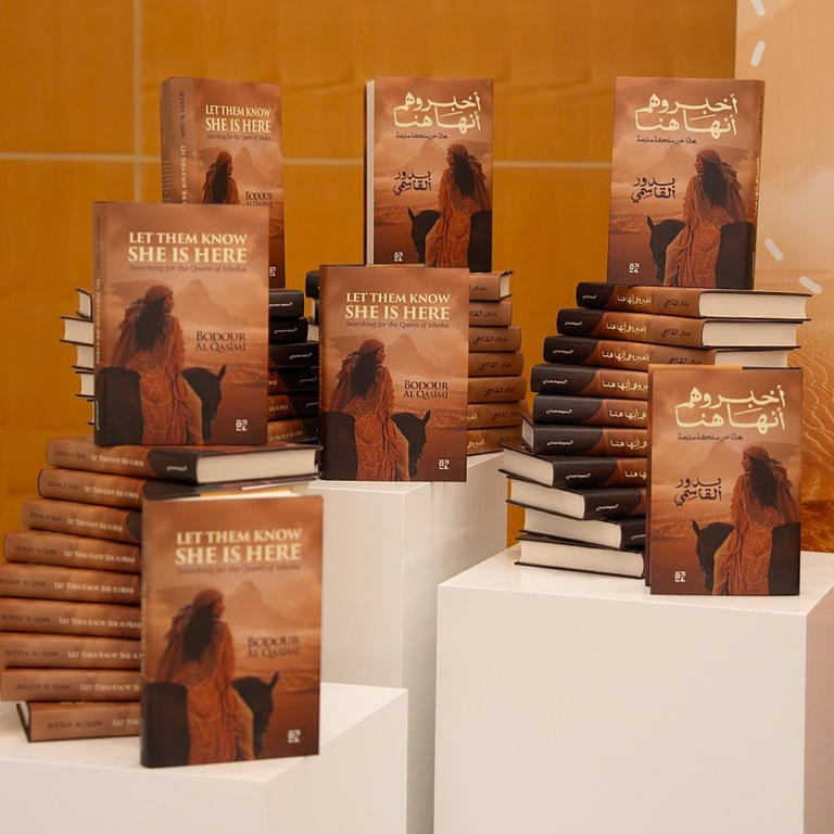 Sheikha Bodour Al Qasimi launches new book 'Let Them Know She Is Here ...