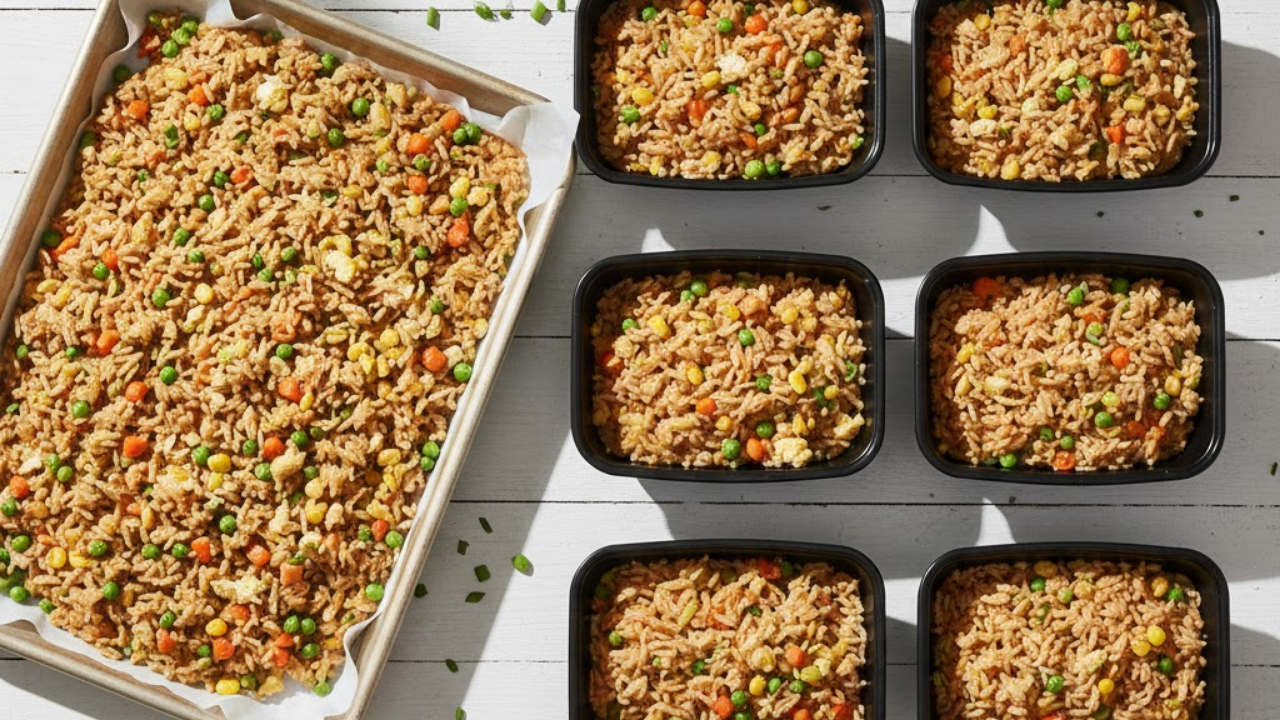 Budget-Friendly Fried Rice Meal Prep Hack