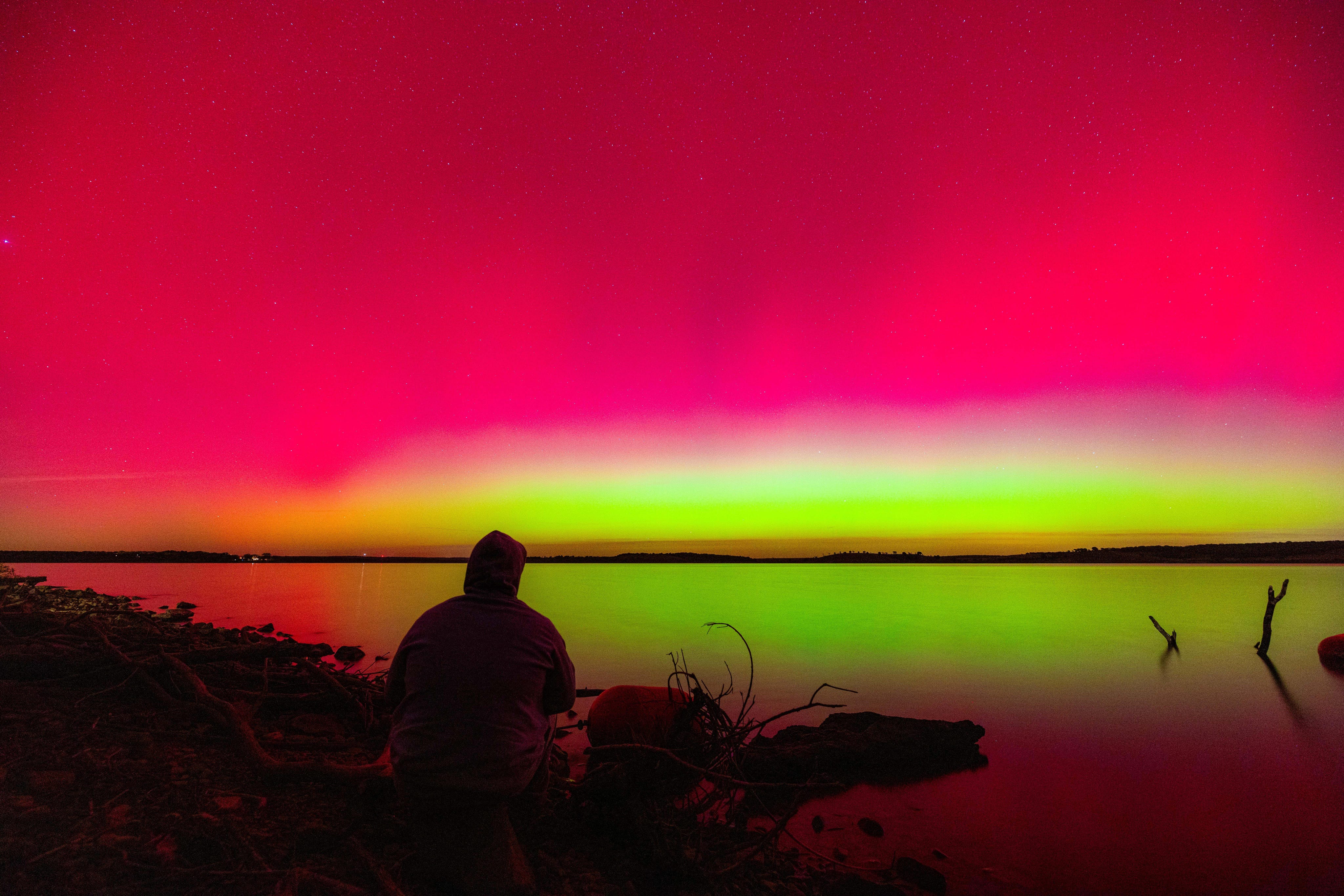 See photos of northern lights dazzling the night sky over North America