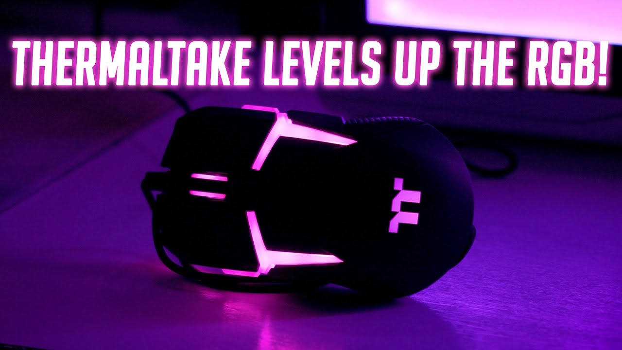 Thermaltake Level 20 RGB - the mouse with Amazon Alexa!
