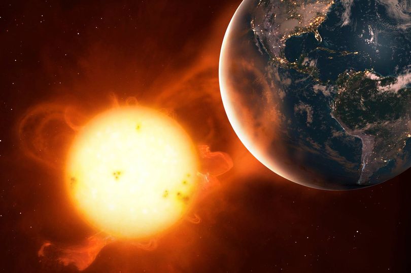 Solar storm tsunami predicted 'to strike earth today' with devastating ...