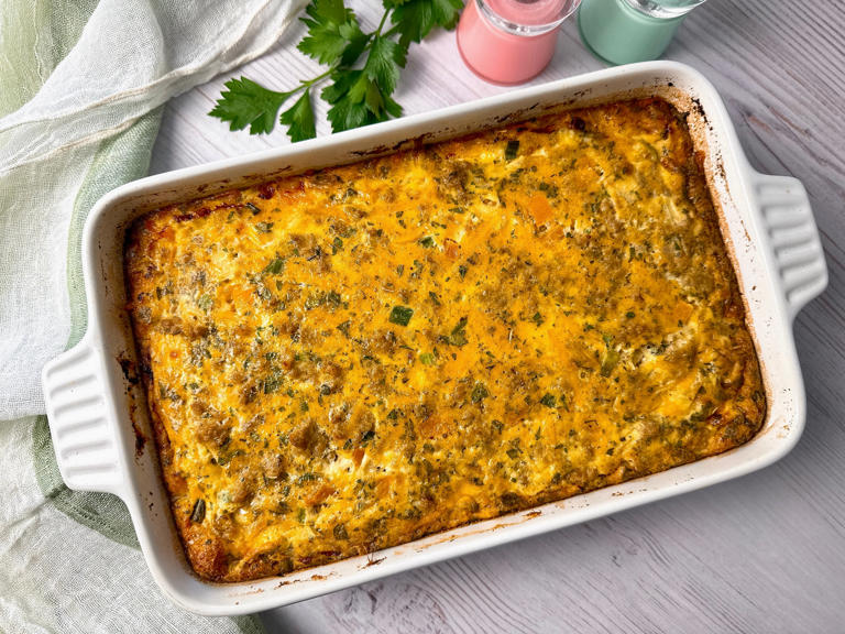 Breakfast casserole is a classic, make ahead way to feed a crowd. How ...