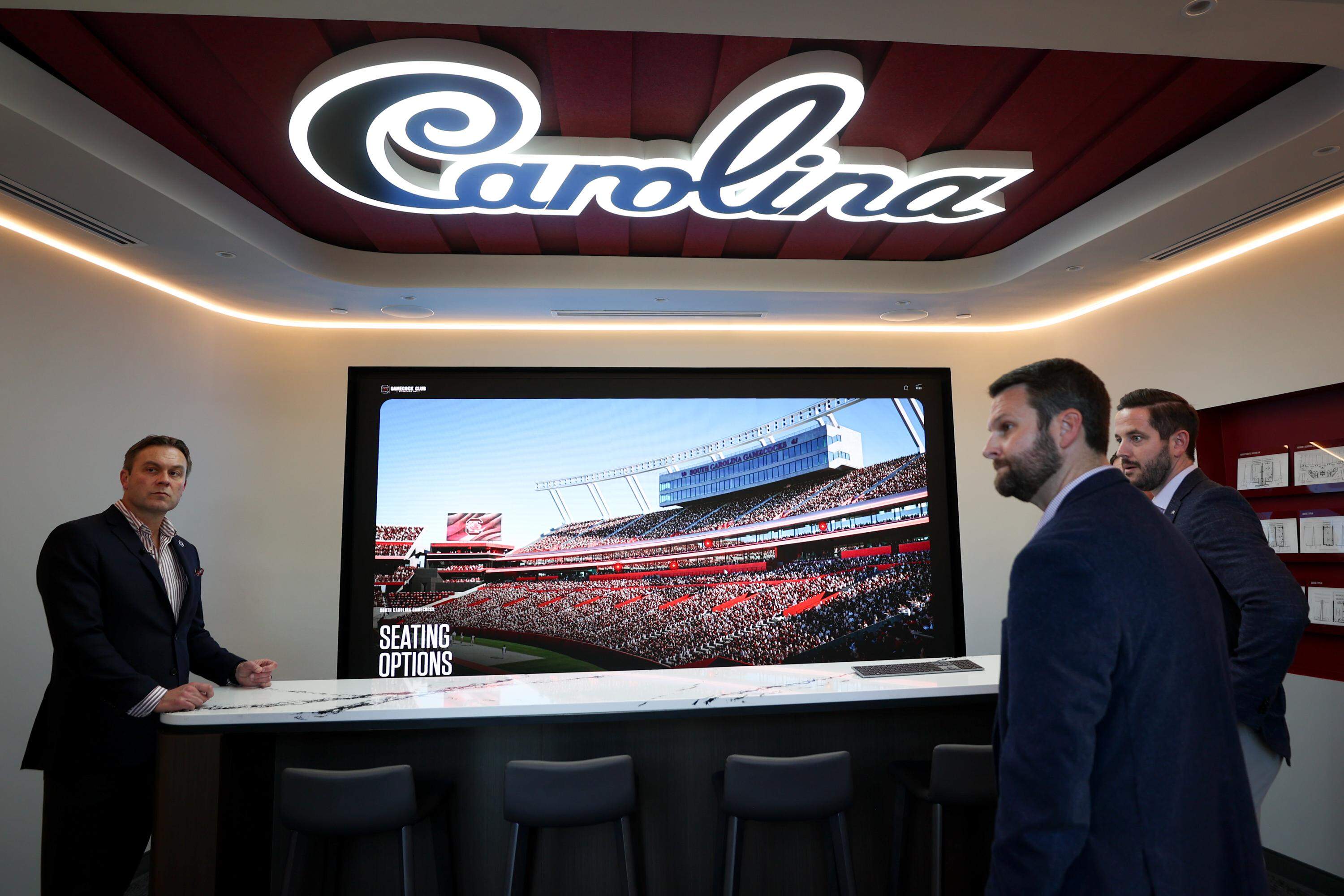 Inside look at how USC is marketing new suites at Williams-Brice Stadium