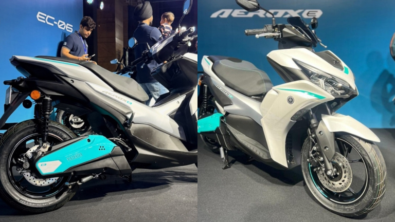 Yamaha Perkenalkan Aerox-E, Skuter Listrik Sporty Pesaing Honda Air ...