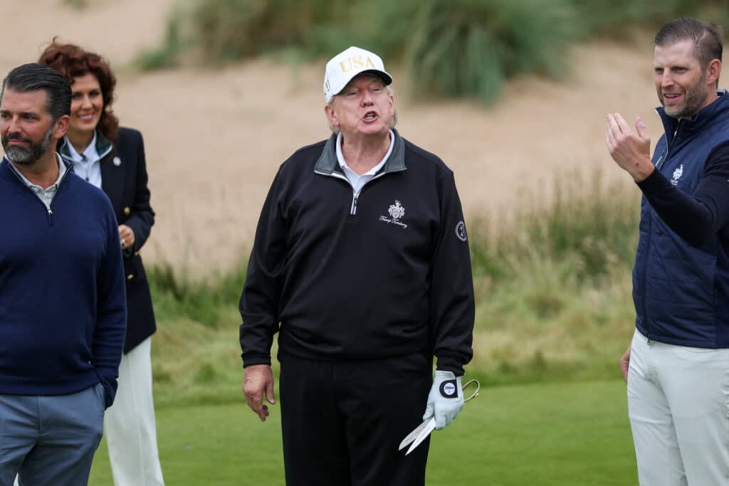 Kai Trump gives cheeky response when asked if she’s beaten Donald at golf