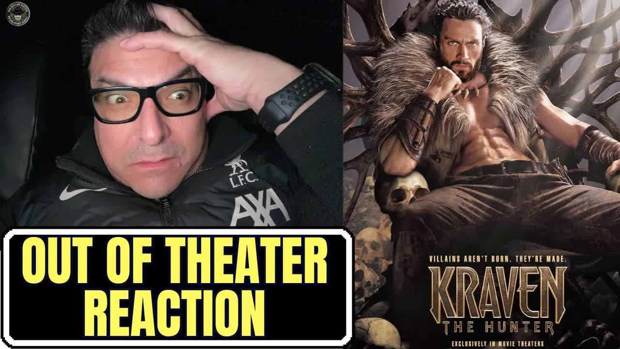 Kraven the Hunter | Out of theater reaction | Sony Pictures | Spider-Man