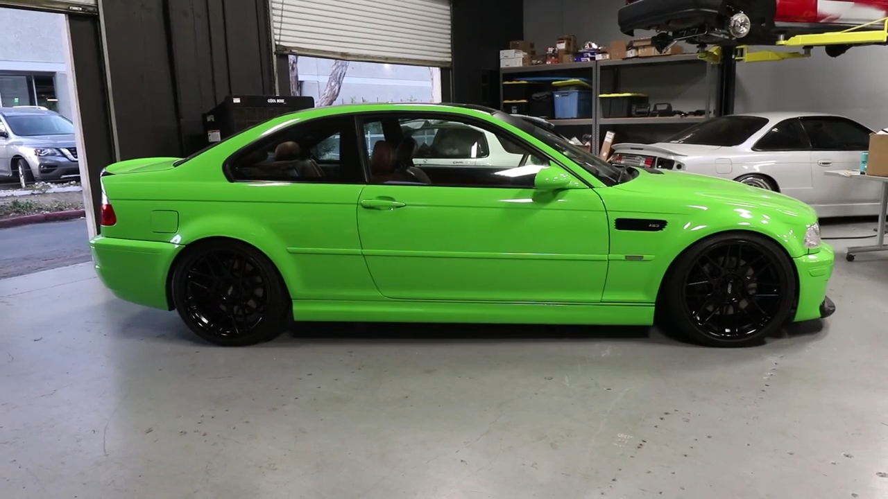 How we gave our boosted BMW e46 m3 a full color transformation