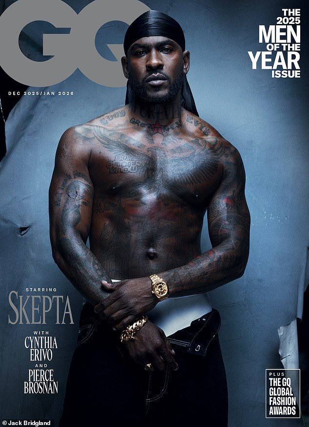 Skepta admits his mother dressed him like British royalty after ...