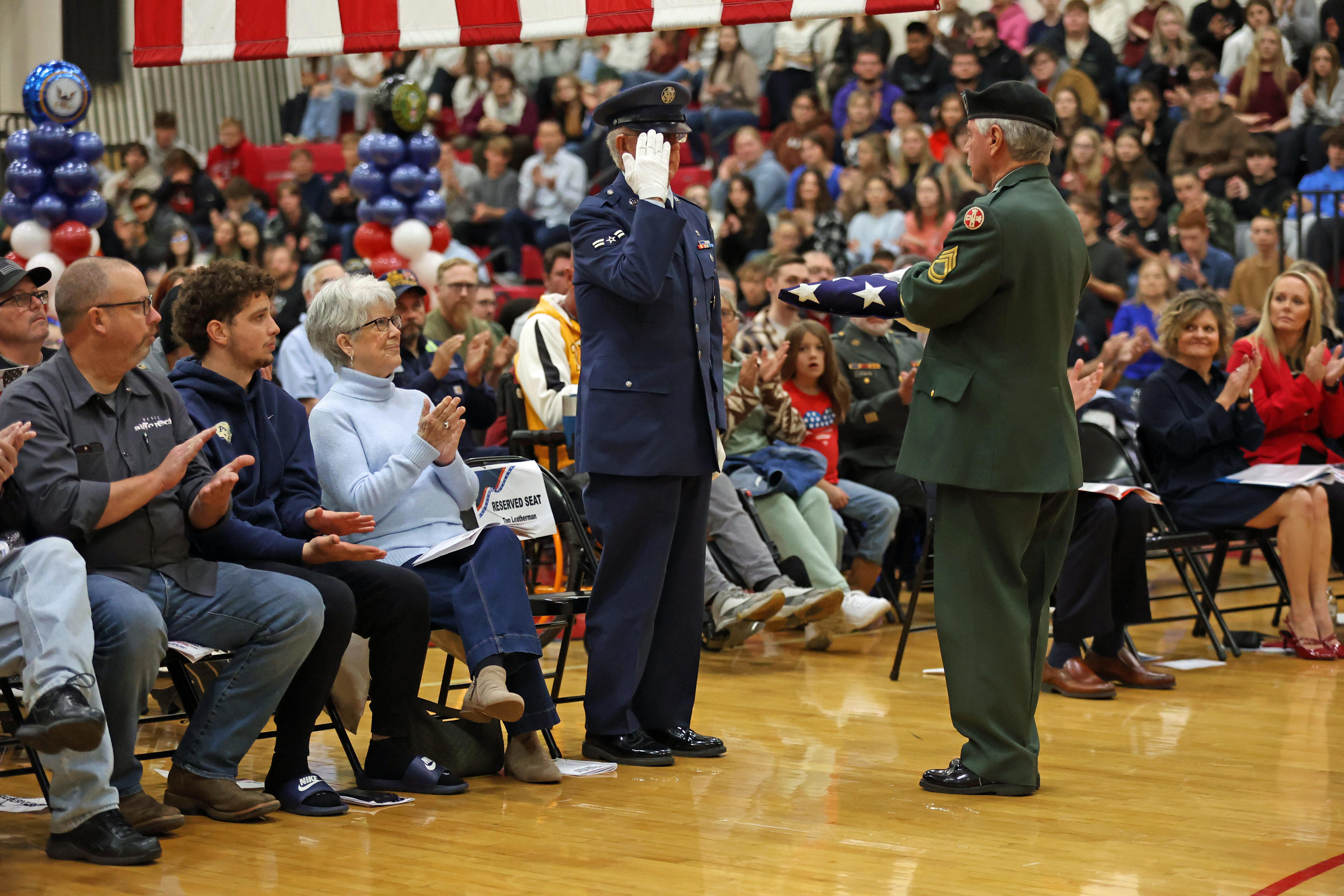 Rittman Schools honor veterans with breakfast and district-wide assembly