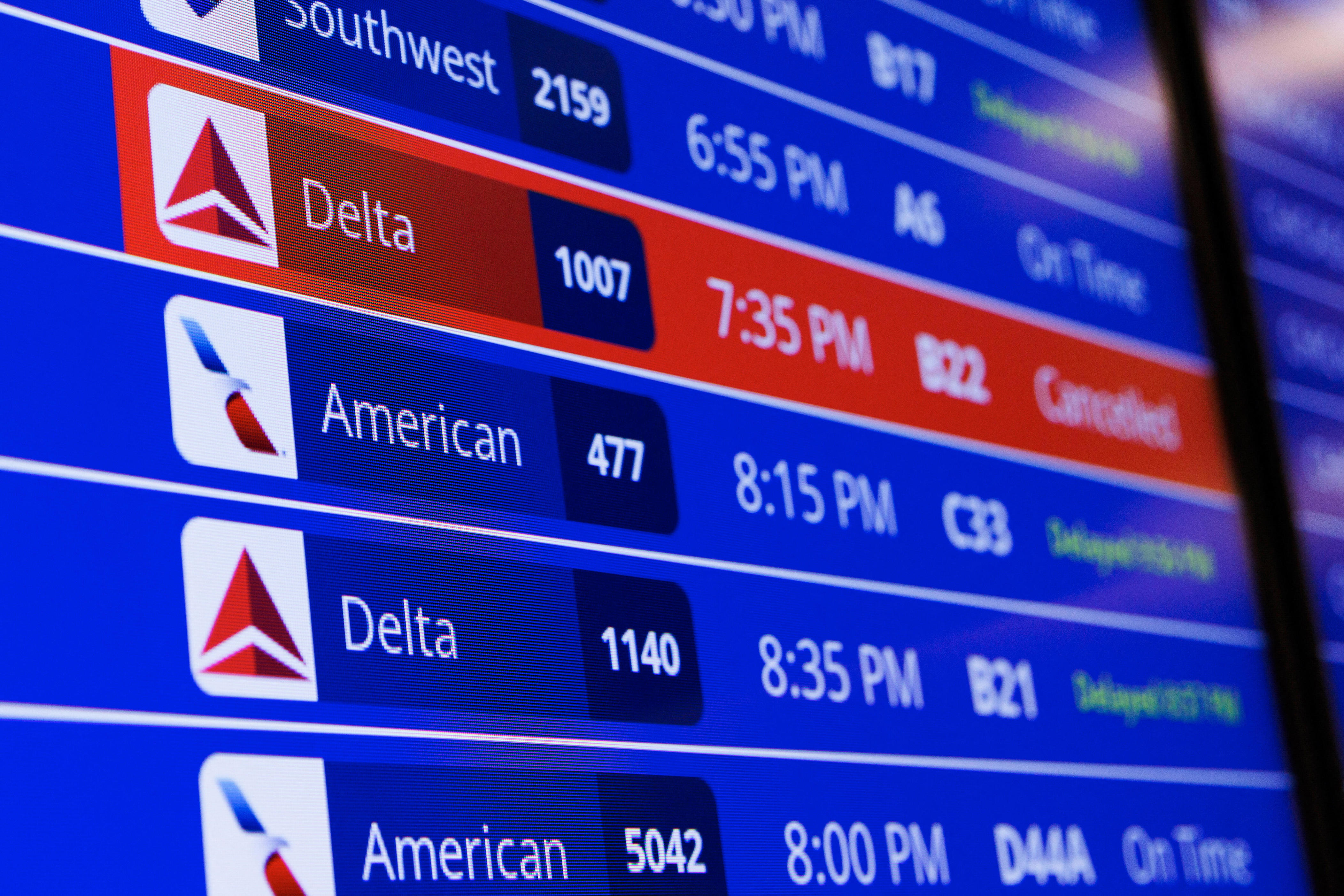 Flight Cancellations Persist At Newark, JFK Amid Government Shutdown