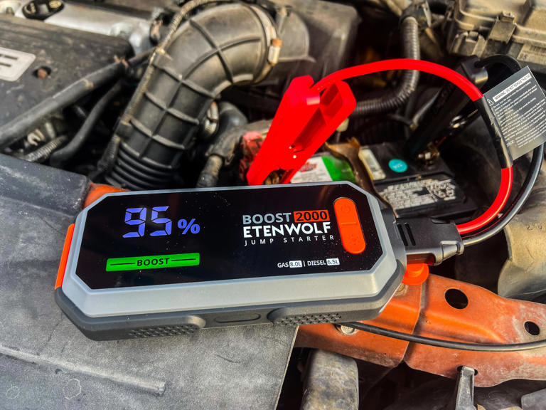 Nobody around to help you start your car? Keep one of these portable ...