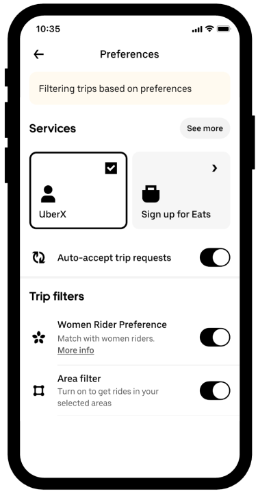 Women can request women drivers in new Uber feature