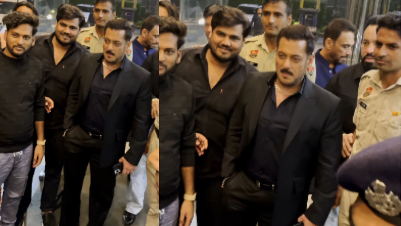 Salman Khan's Charming Appearance and Kind Act for Fans Captivate ...