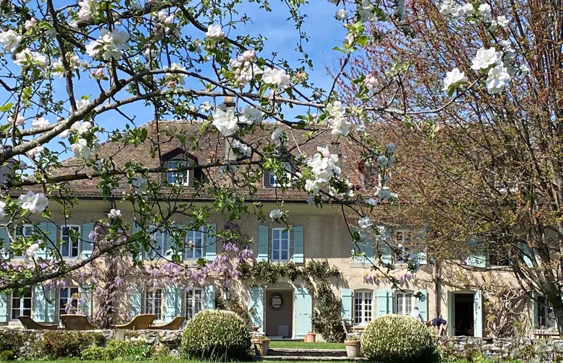 Step inside Audrey Hepburn’s beloved 18th-century Swiss estate