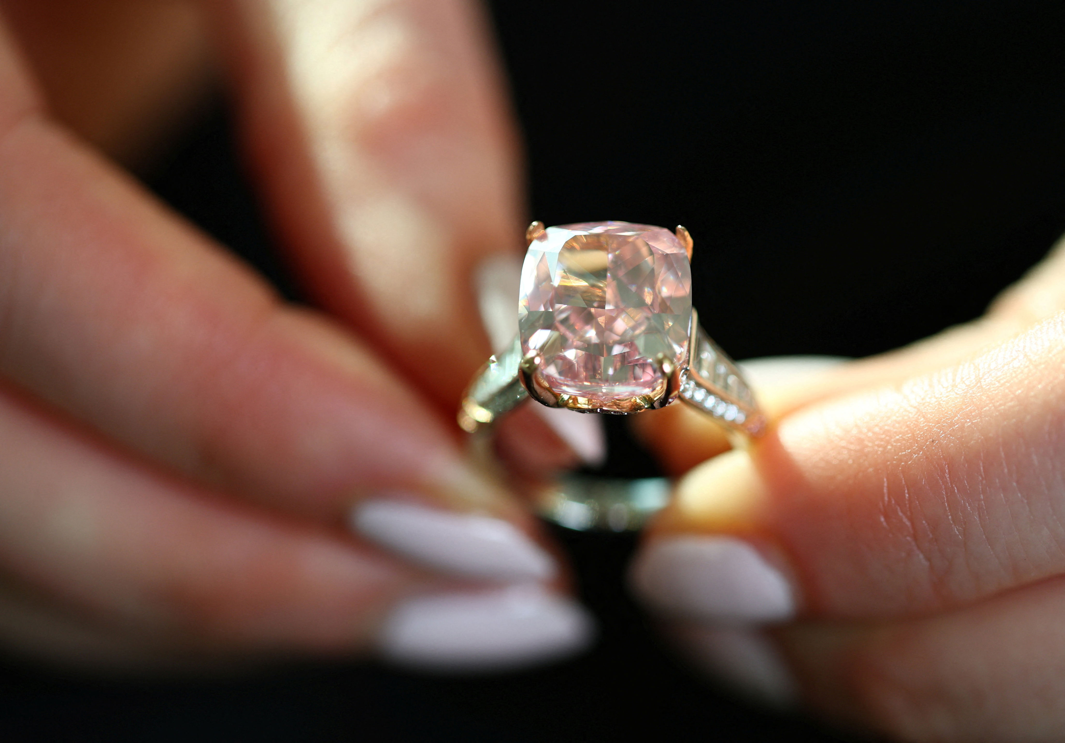 Rare pink diamond expected to fetch $20m at auction