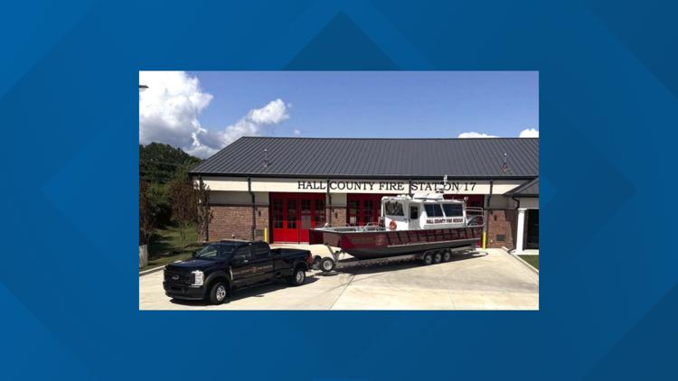 Hall County to christen new fire boat