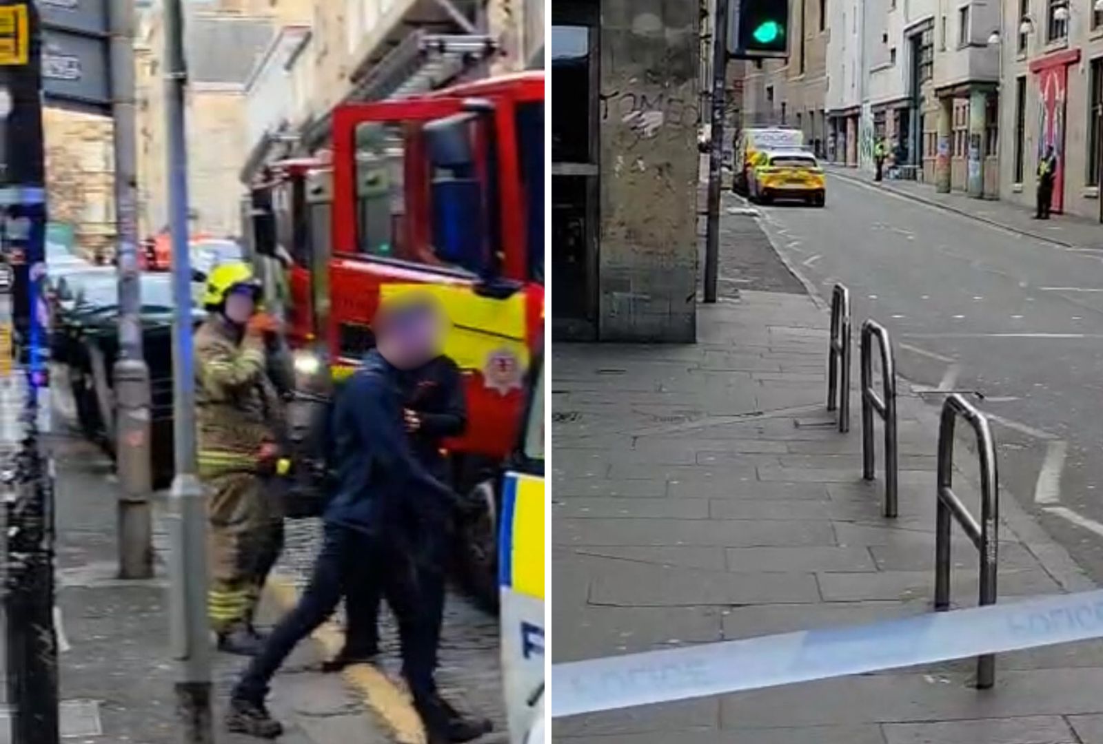 Edinburgh's Cowgate taped off by police as ongoing incident sparks ...