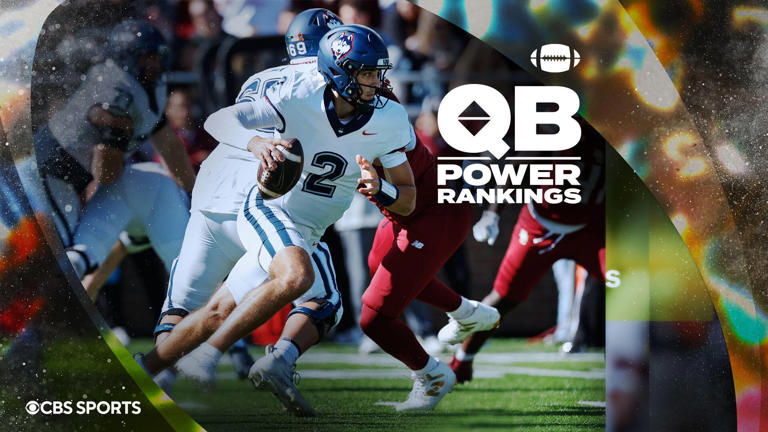 College Football QB Power Rankings: UConn's Joe Fagnano surges to No. 1 ...