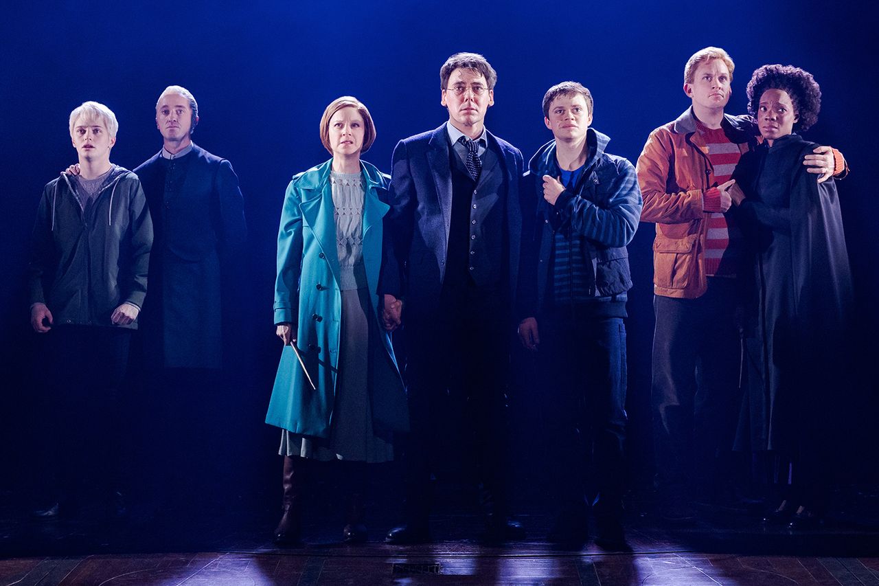 Tom Felton Recreates Iconic Draco Malfoy Moment as He Makes Broadway ...