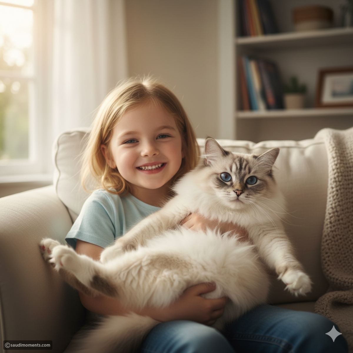 10 Cat Breeds Known for Their Sweet Nature Around Children