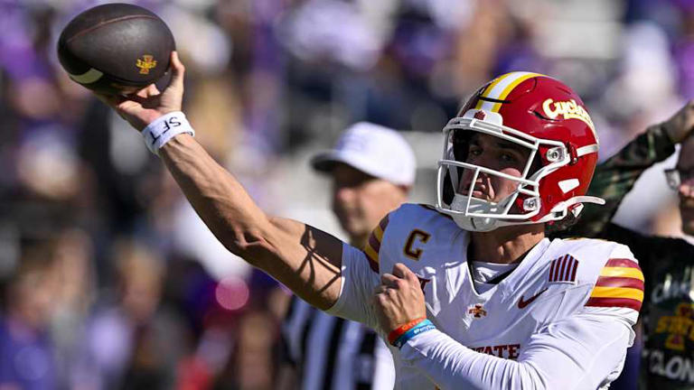 Iowa State Cyclones' Rocco Becht Rightfully Sees Massive Drop in QB ...