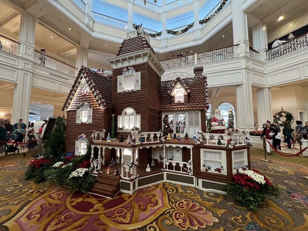 Where is Walt Disney World's gingerbread house? It's not at the Grand ...