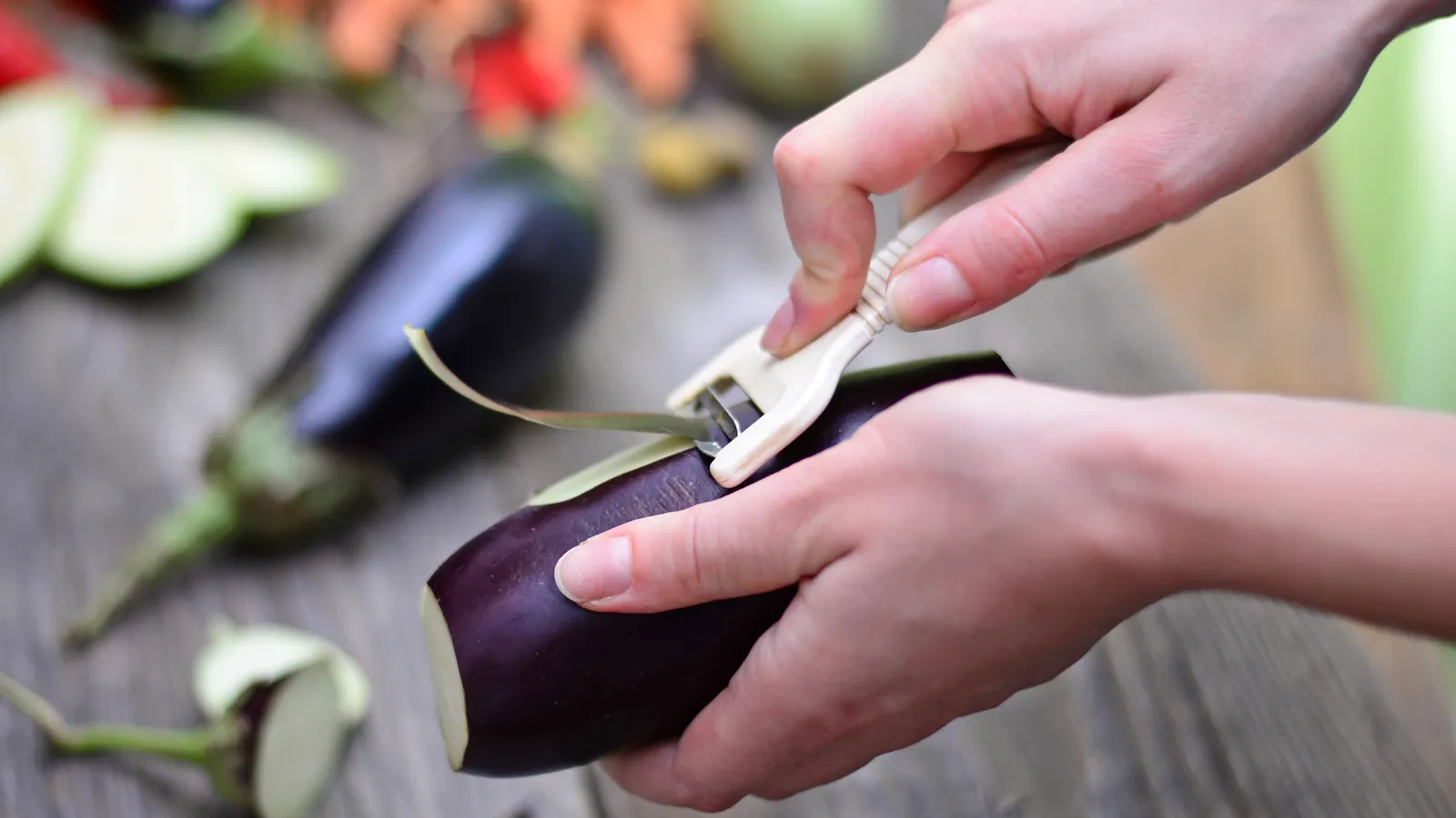 Spicy eggplant in olive oil that melts in your mouth
