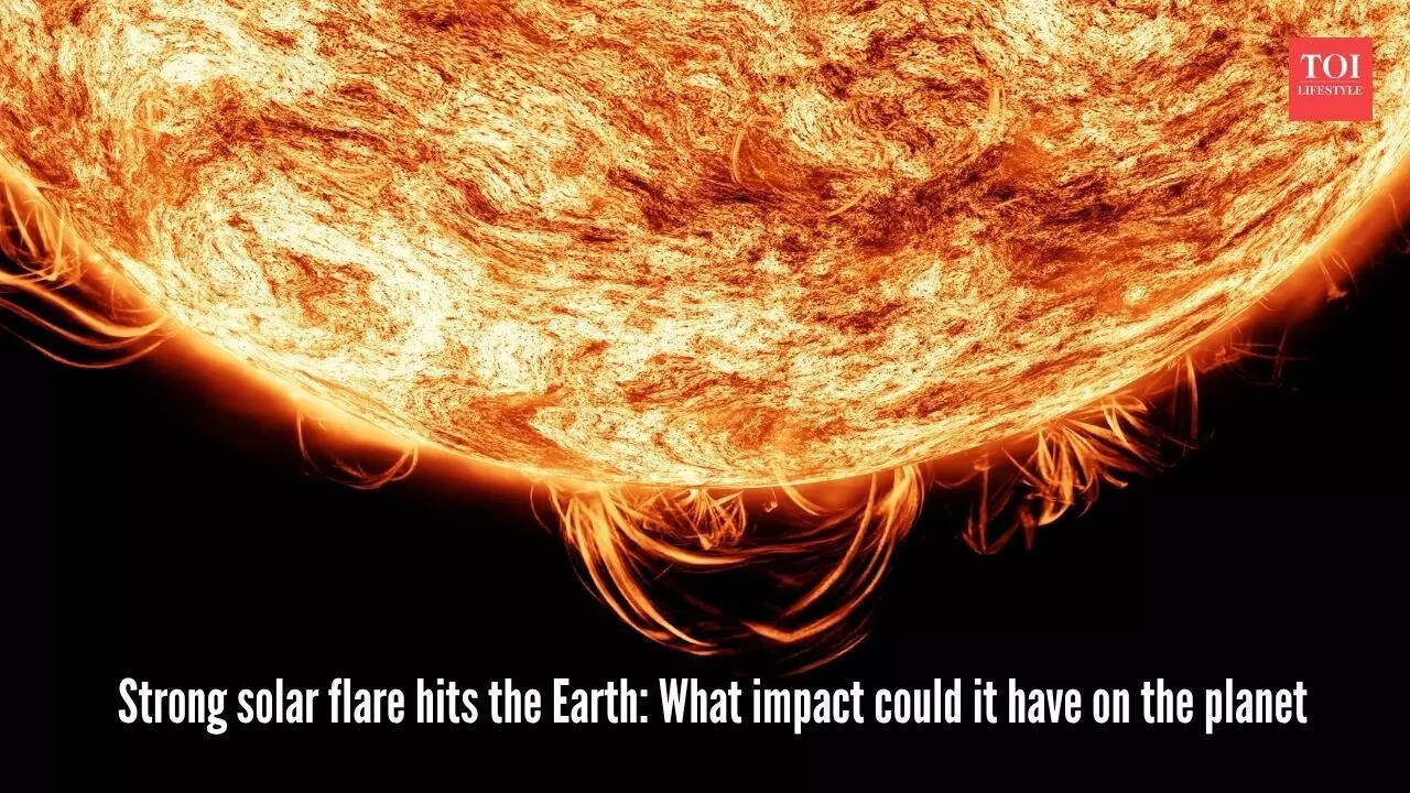 Alert! Powerful solar flare shakes Earth’s satellites and power grids