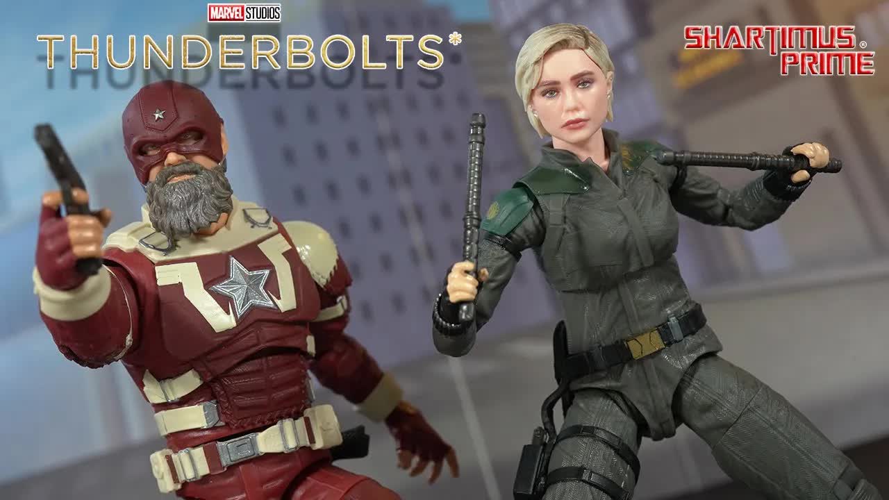 Marvel Legends Yelena & Red Guardian Thunderbolts movie MCU Marvel ...