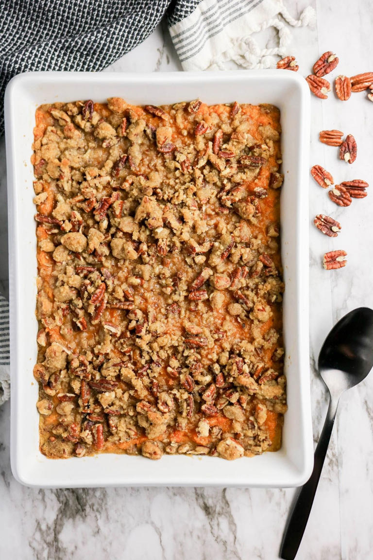 The best sweet potato casserole recipe
