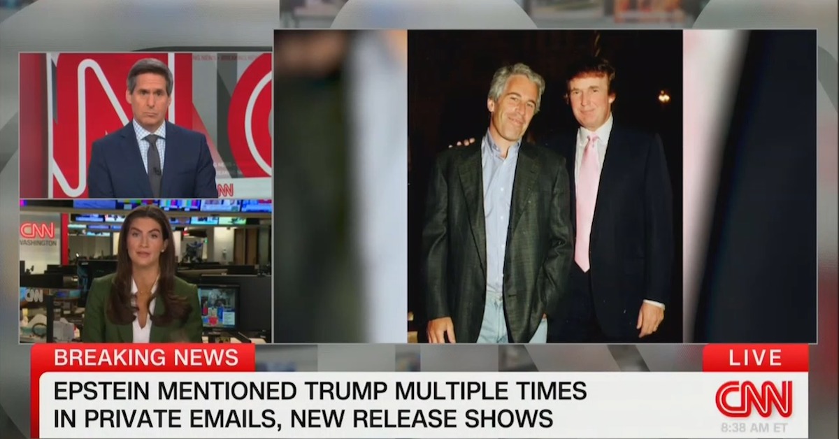 ‘Begs Many Questions’: CNN’s Kaitlan Collins and John Berman Report Live on New Epstein ...