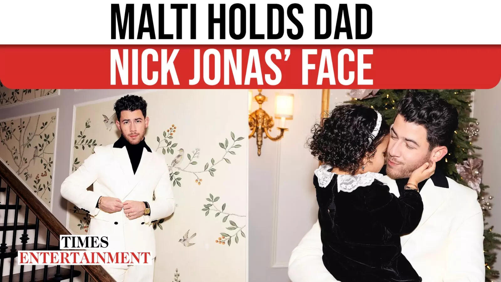 Malti Holds Dad Nick Jonas’ Face Adorably In The New Post — Priyanka ...
