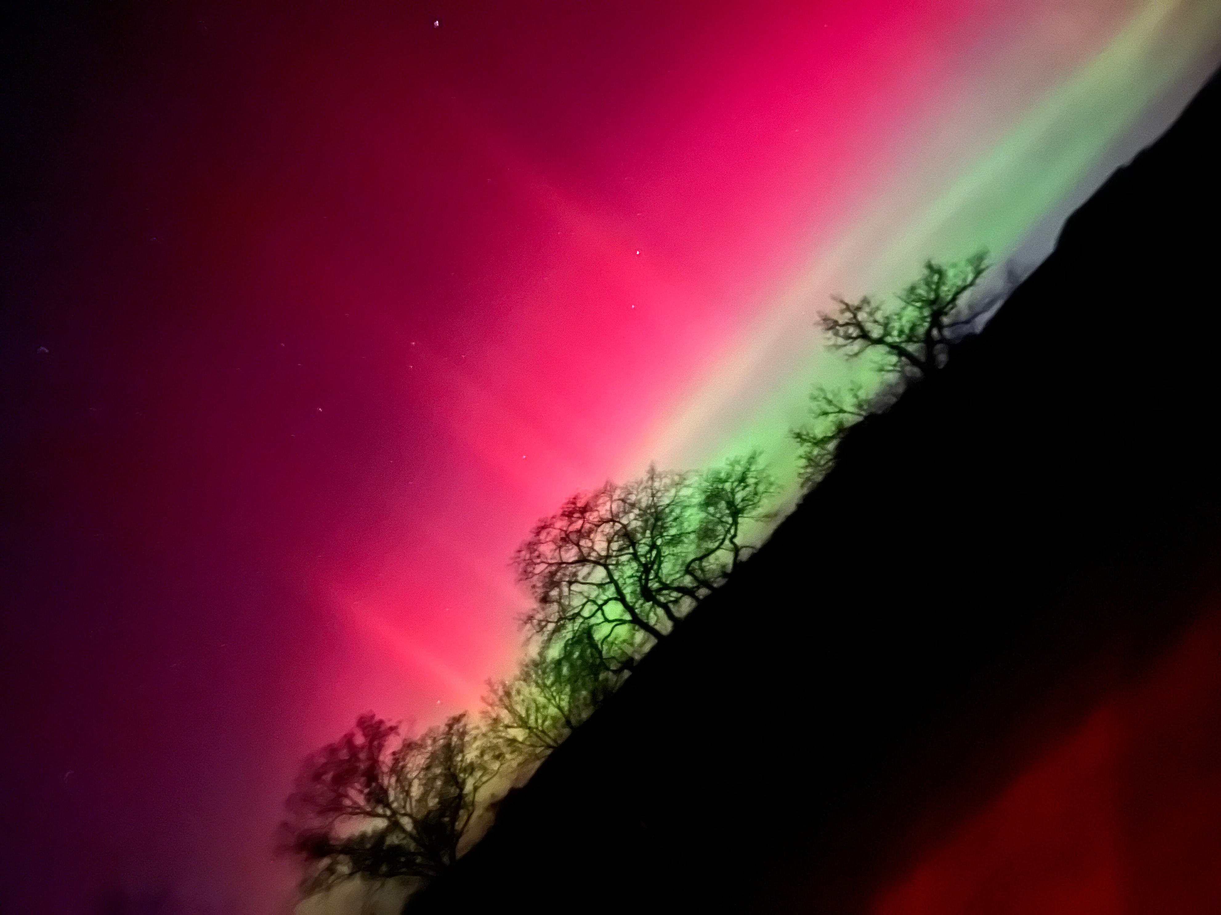 Northern Lights visible again Wednesday night across Tennessee and Kentucky