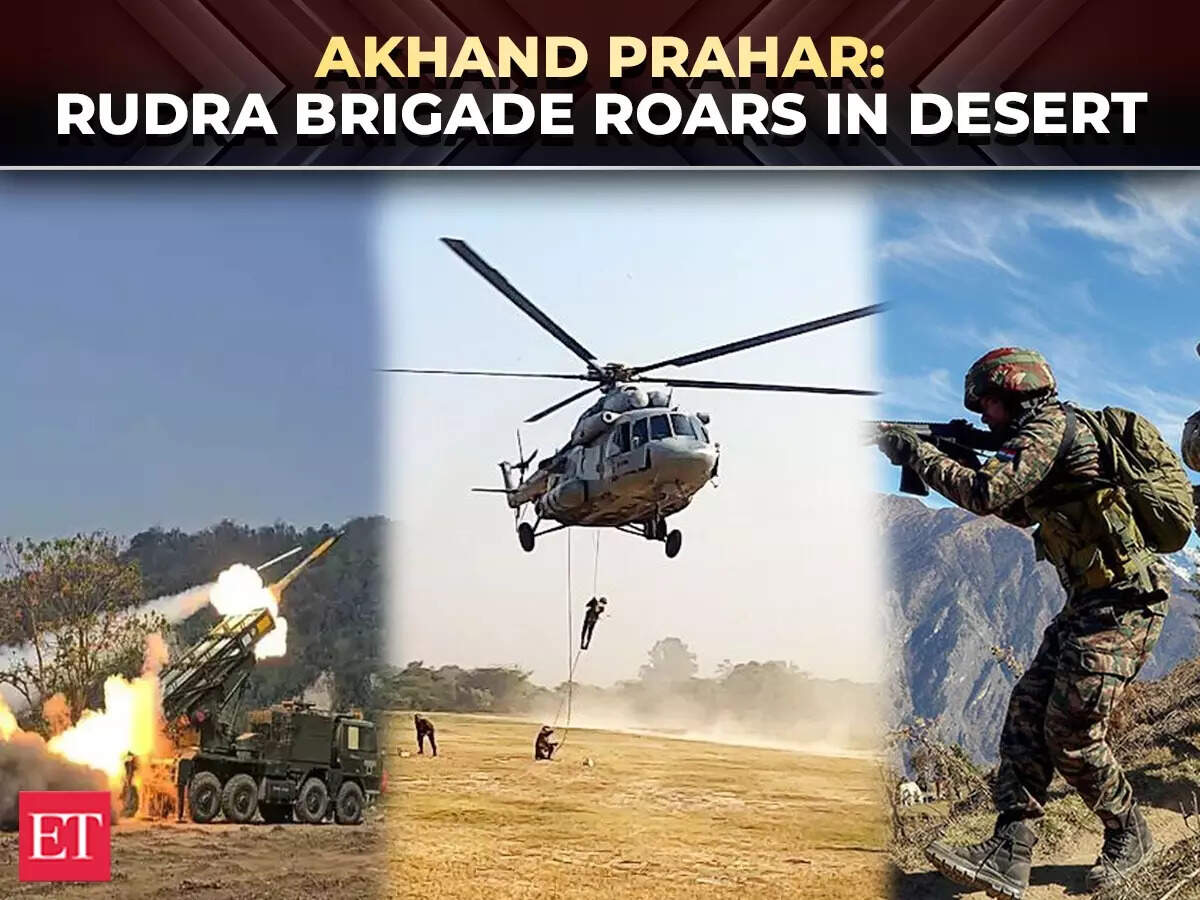 Tri-Services Exercise ‘Akhand Prahar’ marks new milestone in India’s ...
