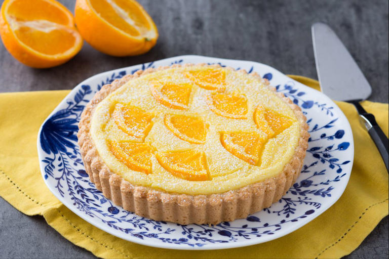 Orange Cream Tart