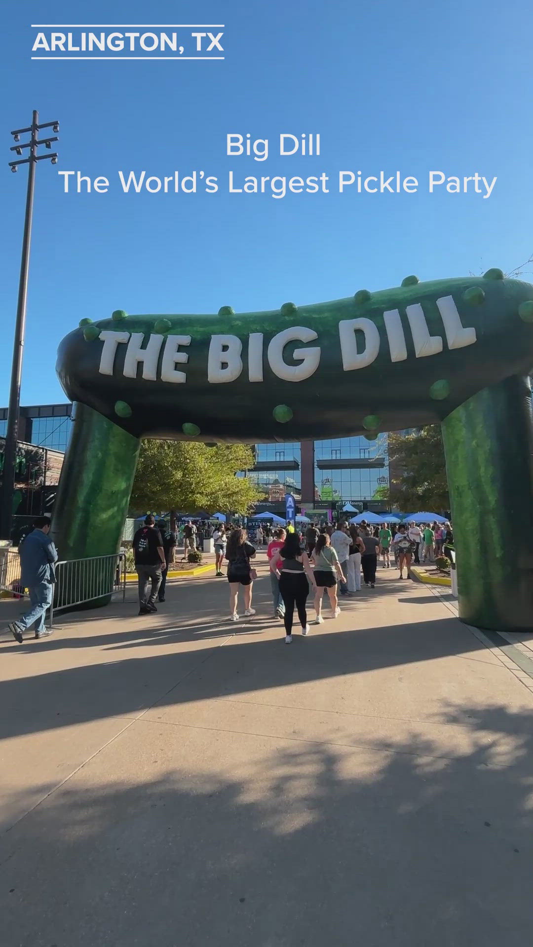 The Big Dill: World's Largest Pickle Party in Arlington